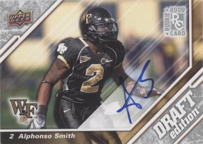 2009 Upper Deck Draft Edition - Alphonso Smith #14 Autographs (AU, RC ...