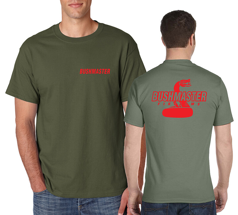 BUSHMASTER Firearms T-Shirt Front and Back 2nd Amendment NRA on S-6XL ...