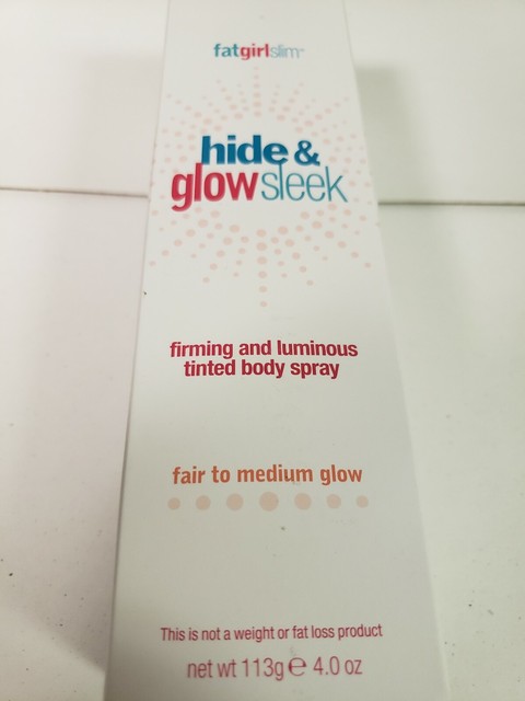 bliss FatGirlSlim Hide and Glow Sleek 4 Oz Fair to Medium Firming Body ...