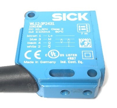 Sick REFLECTION LIGHT BARRIER WL12-3P2431 1041436 MINT | eBay