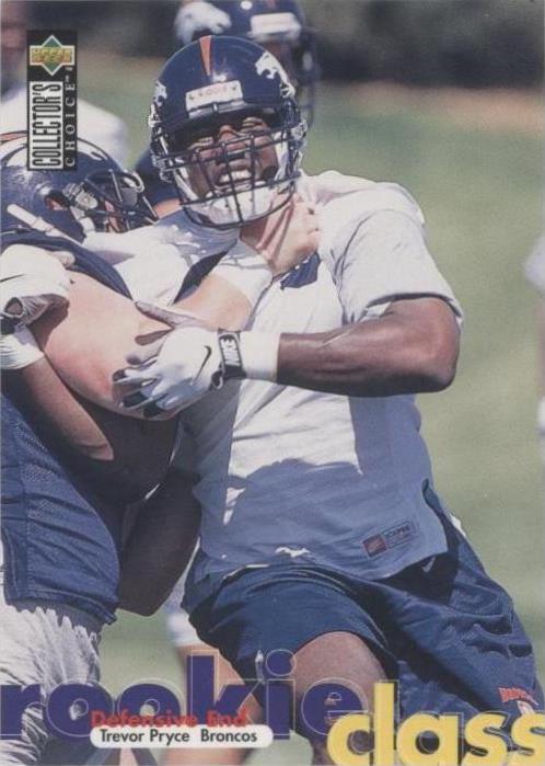 1997 Upper Deck Collector's Choice - Rookie Class Trevor Pryce #41 (RC ...