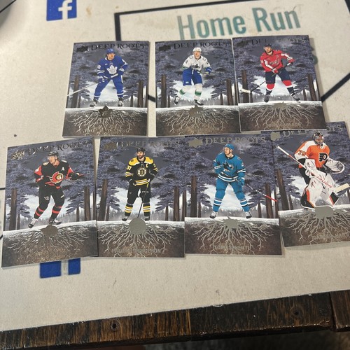 DEEP ROOTS LOT 2023-24 Upper Deck Series 2 Hockey (7 cards) | eBay