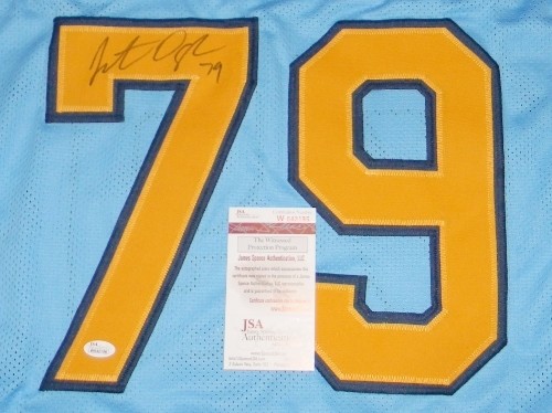 JONATHAN OGDEN SIGNED AUTOGRAPHED UCLA BRUINS #79 BLUE JERSEY JSA | eBay