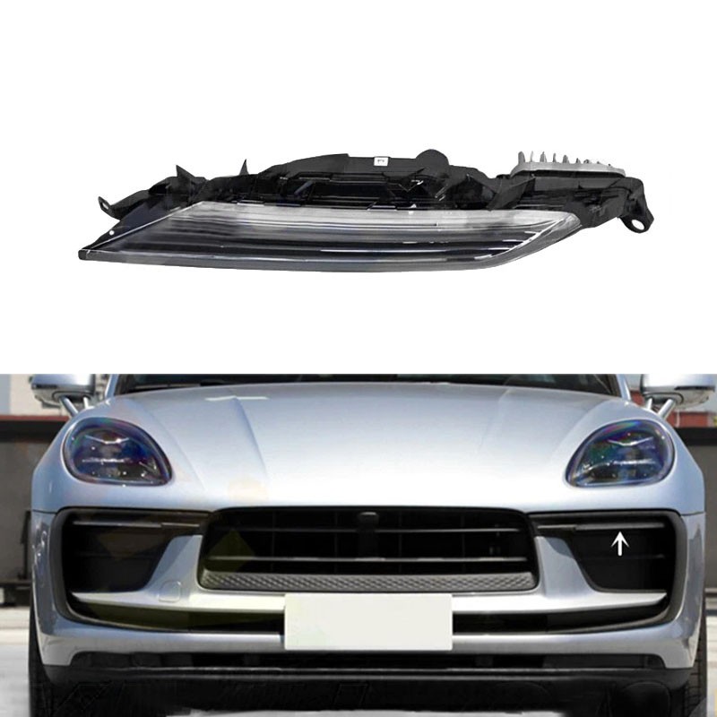 LED Left Front Bumper DRL Fog Light 95B953042B For Porsche Macan 95B ...