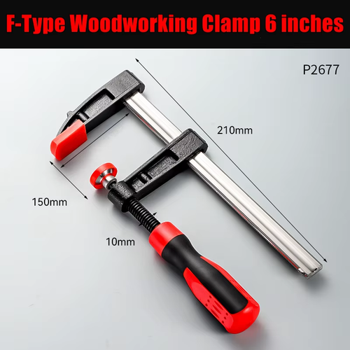 Heavy Duty F Clamp Quick Grip Bar Clamp Quick Release Woodworking Metal ...
