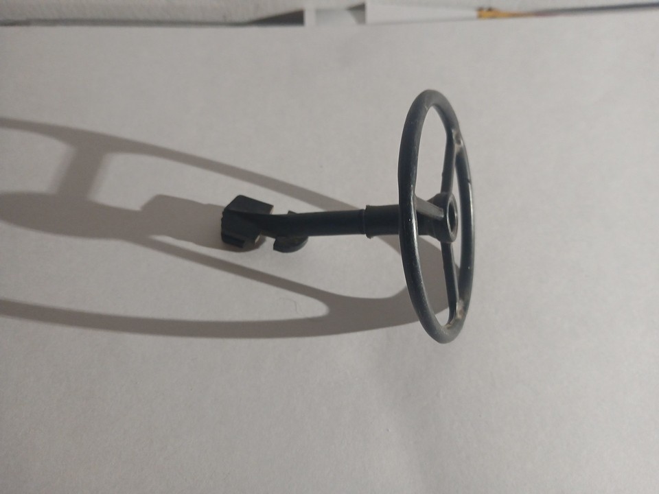 Vintage GI Joe 5 Star Jeep Original Steering Wheel & Column. Excellent ...