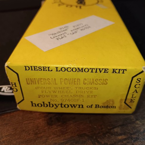 Vintage HO Scale Diesel Locomotive Kit Universal Power Chassis No ...
