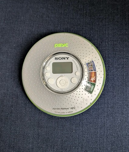 Sony PSYC MP3/ATRAC Portable CD Player - Walkman - Electric White (D ...