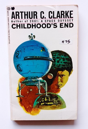 Vtg 1970 Childhood's End by Arthur C. Clarke Ballantine Paperback Book ...