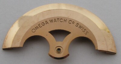 Omega 552 24 j. Watch movement part 1026 complete oscillating wheel | eBay