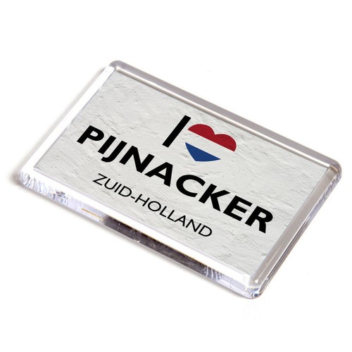 FRIDGE MAGNET - I Love Pijnacker, Zuid-Holland - Netherlands | eBay