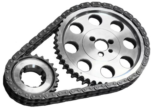 JP TIMING Chain+Billet Sprockets Set w/Iwis Double Roller for Chevy 348 ...