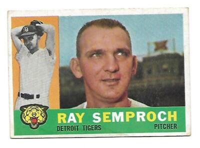 1960 TOPPS #286-RAY SEMPROCH-DETROIT TIGERS-EX CONDITION | eBay