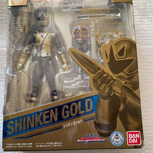 From Japan S.H. Figuarts Shinkenger Shinken Gold Painted Action Figure ...