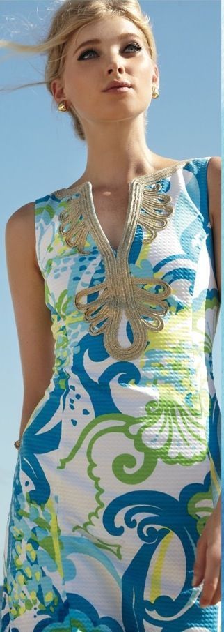 Lilly Pulitzer Janice Resort White Crystal Cost Shift Gold Soutache ...