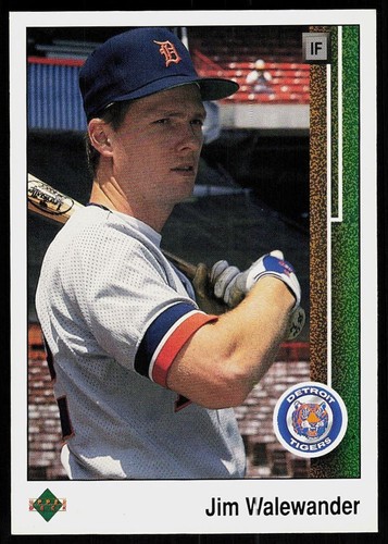 1989 Upper Deck Jim Walewander Detroit Tigers #454 | eBay
