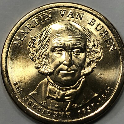 2008 P&D - Martin Van Buren Presidential Golden Dollar Coin Set | eBay