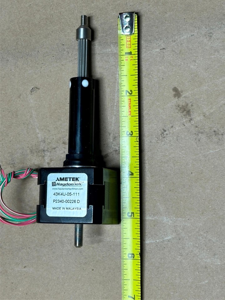 Ametek Haydon 43K4U-05-111 Hybrid Captive Size 17 43mm Linear Actuator ...