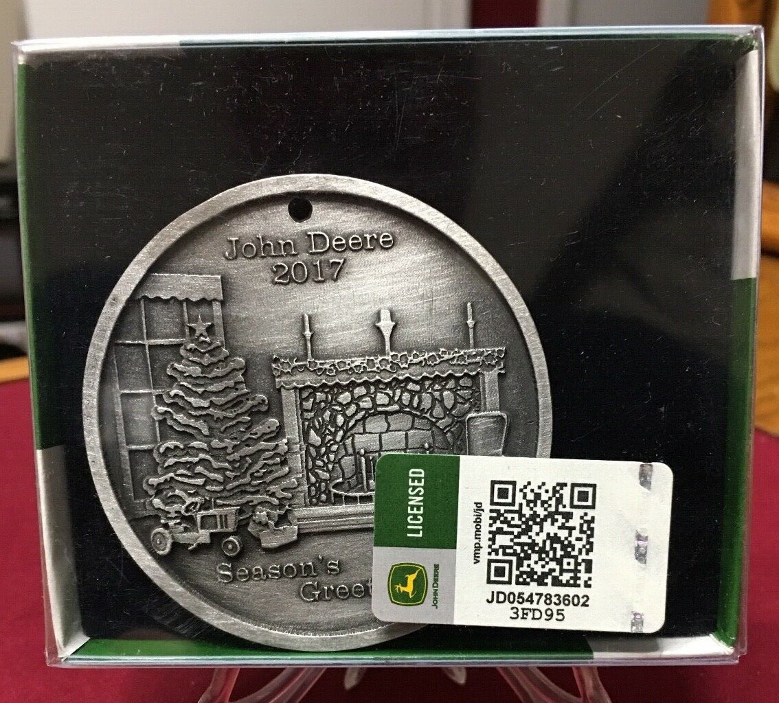 2017 John Deere Christmas Holiday Ornament by SpecCast - LP68463 ...