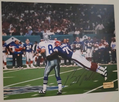 Bruce Smith Sack Photo Auto Autograph 8x10 Hand Signed With COA Bills ...