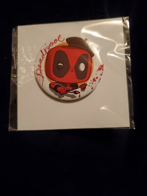 Funko Deadpool Button/pin Bucket List Gamestop Exclusive | eBay