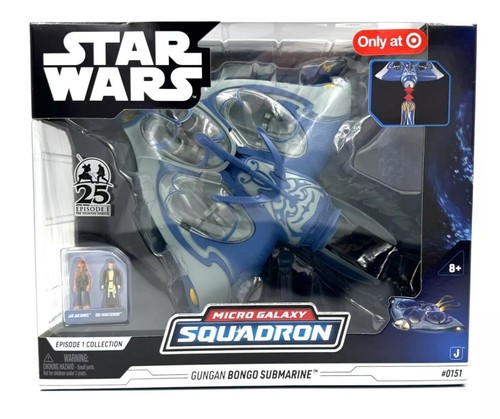Star Wars Micro Galaxy Squadron Gungan Bongo Submarine Target Exclusive ...