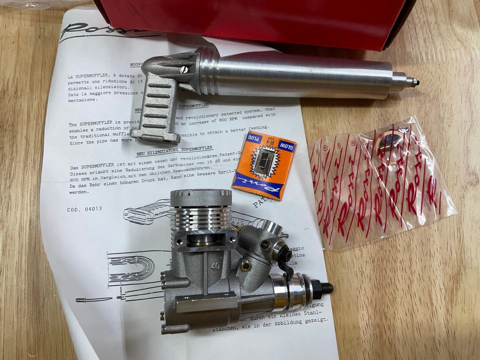 Rossi 40 Nitro R/C Airplane Engine NOS | eBay