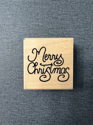 Merry Christmas Stamp Set | eBay