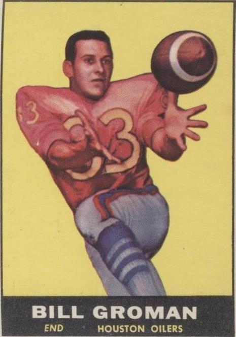 1961 Topps - Bill Groman #142 (RC) for sale online | eBay