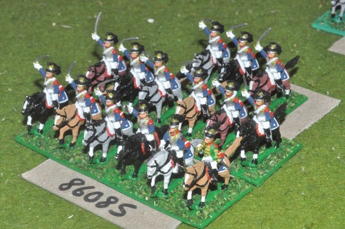 15mm napoleonic / french - cuirassiers 15 figs - cav (86085) | eBay UK