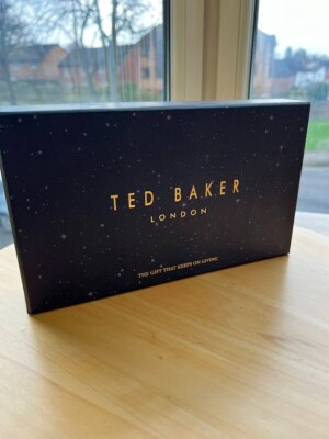 Ted Baker EMPTY Gift Box Small Packaging Presentation For items / space ...