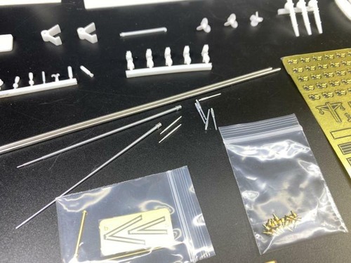 1/200 Scale USS Smith DD-17 Destroyer Assembly Model Kit w/Detail-up ...