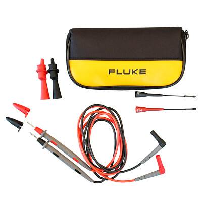 Fluke TL80A Basic Electronic Test Lead Kit CAT II 300 V with C75 Soft ...