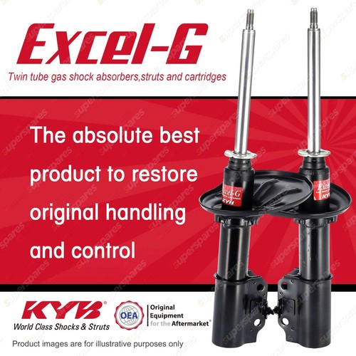 2x Front KYB Excel-G Strut Shock Absorbers for Mazda 323 Familia BG I4 ...