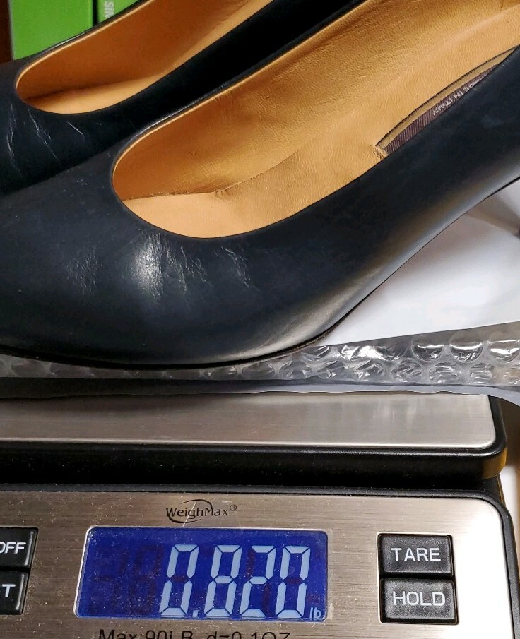 Women's Leather Cole Haan Blue Vesta Pump Tensile Air Sole Sz.7 1/2 AA ...