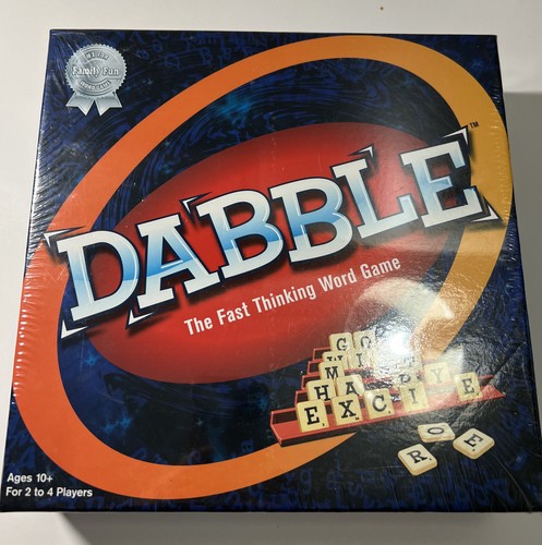 DABBLE The Fast Thinking Word Game Family Fun New & Sealed 2011 Award ...
