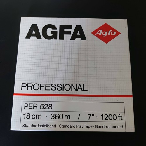 LOT DE 3 BANDES AGFA PER 528 PROFESSIONAL neuve. 18 cm 360 metres 7". 1200 ft. | eBay