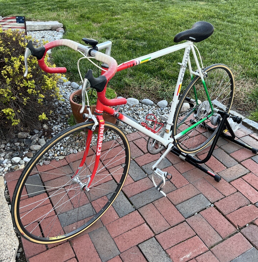 Columbus Tubing Vintage Schwinn Tempo Full Shimano 105 Road Bike Red ...