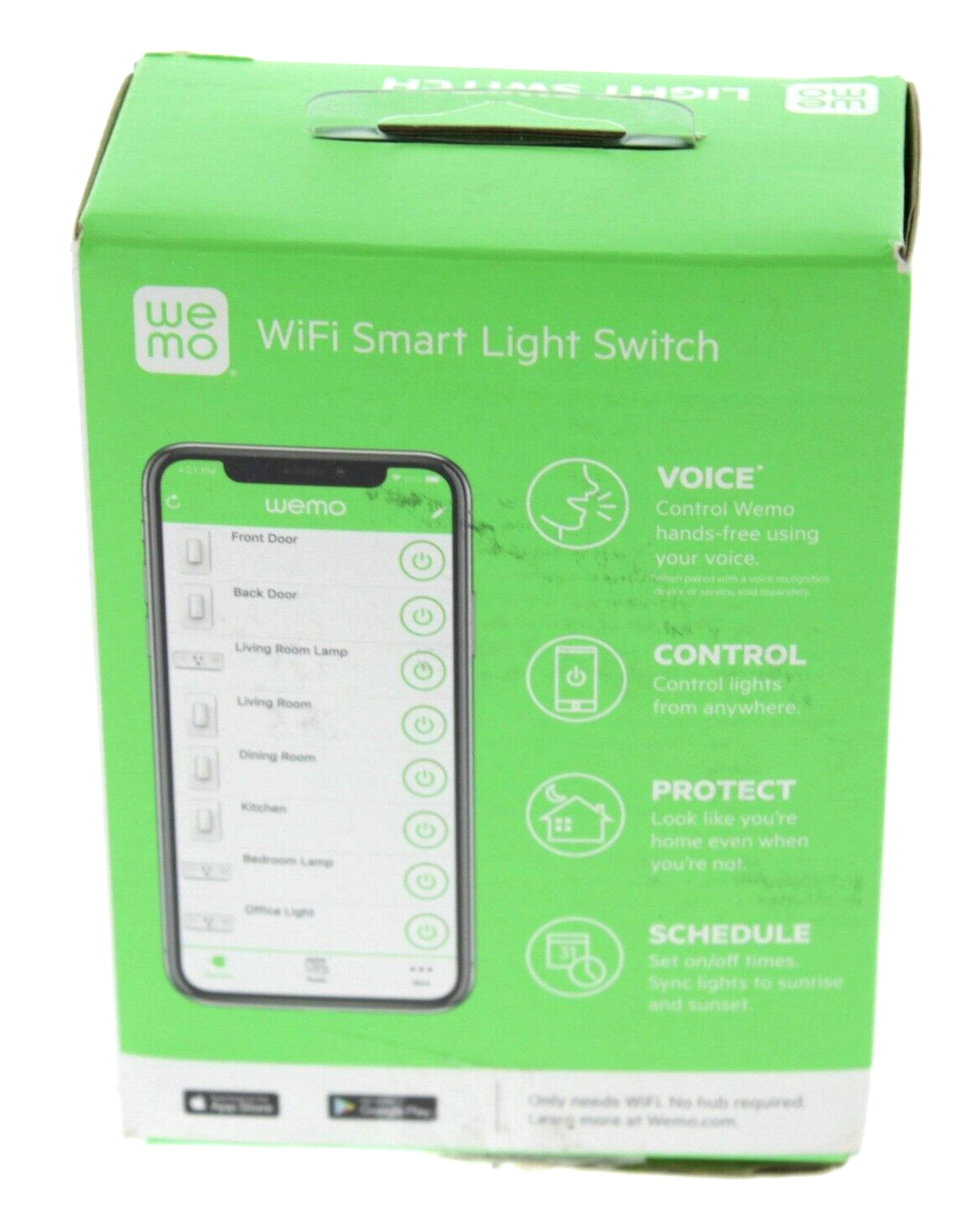 Wemo WLS040 WiFi Smart Light Switch - White for sale online | eBay