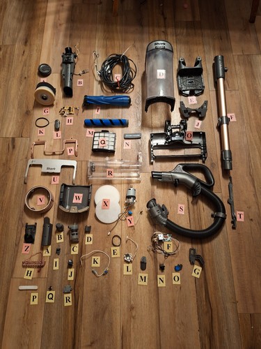 Replacement parts for Shark AZ2002 Vertex DuoClean PowerFins Upright ...