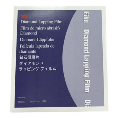 3M 661X 9" x 11" Diamond Lapping Film Sheet 3 mil 10 Sheets USA Made | eBay