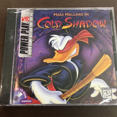 SEALED Maui Mallard in Cold Shadow (PC, 1996) Disney Unplayed PC Game ...