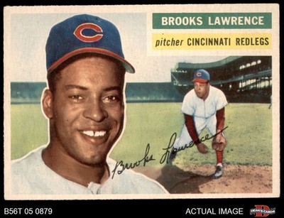1956 Topps #305 Brooks Lawrence Reds 6 - EX/MT | eBay