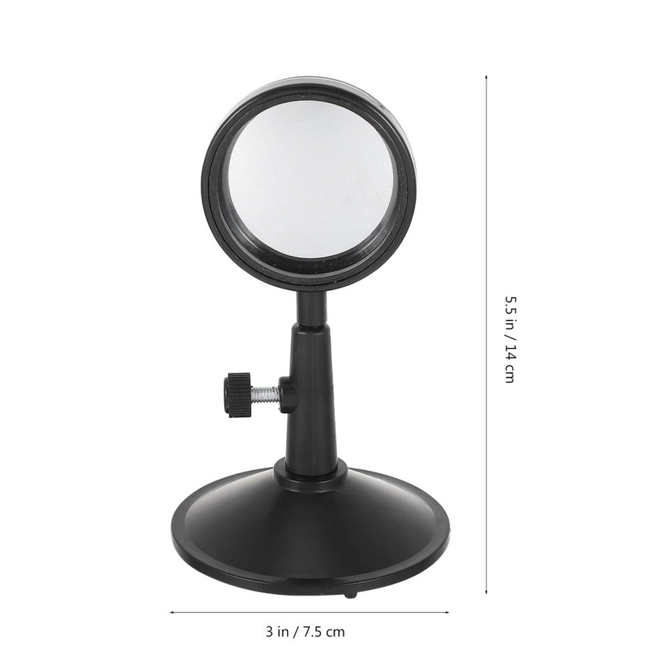 Optical Experiment Concave Lens Handheld Convex Mirror with Bracket ...