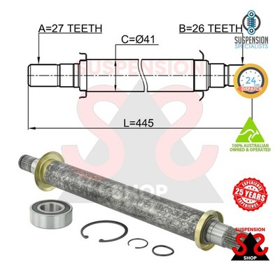 Drive Shaft Suit KIA Sportage 2.0 49560-2S600 | eBay Australia