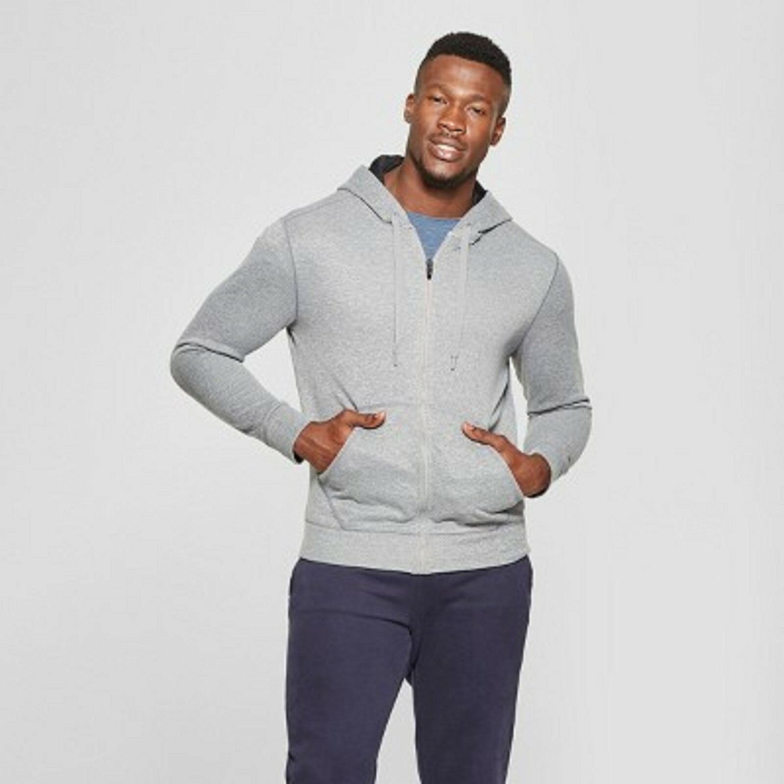 NWT C9 by Champion Tech Fleece Jacket Grey Sz. Small Free Shipping | eBay