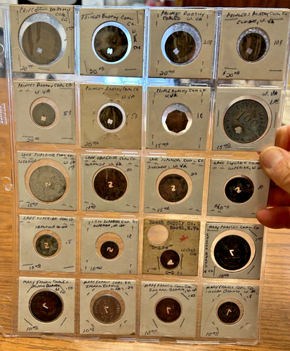 Sheet of 20 Coal Script From W. Va. | eBay