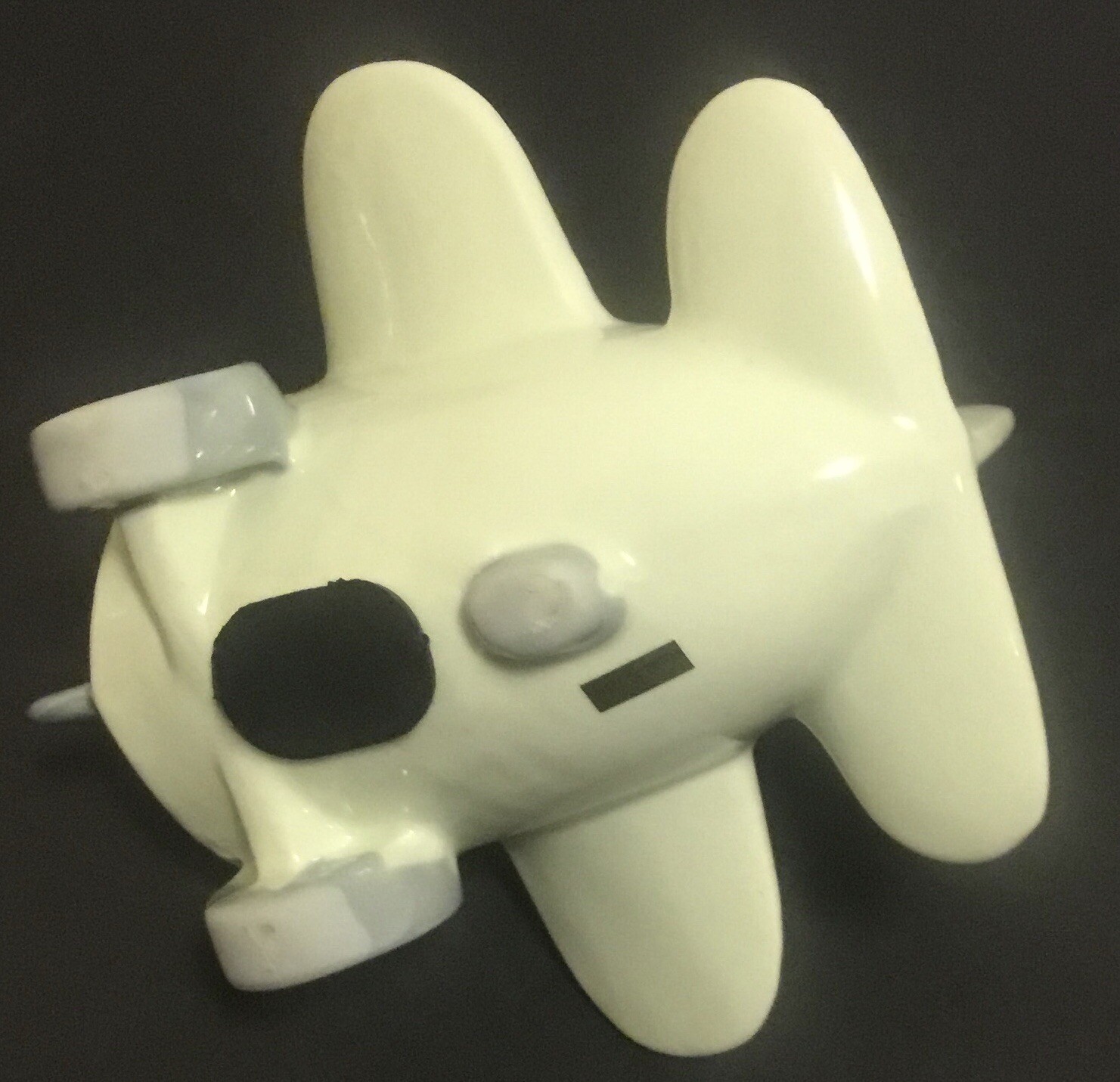 Airplane Money Box Bear Pilot Bank Ceramic Light Green And Grey Child’s ...