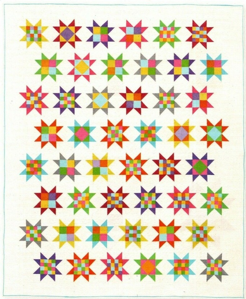 Constellation Quilt Pattern Pieced KK | eBay