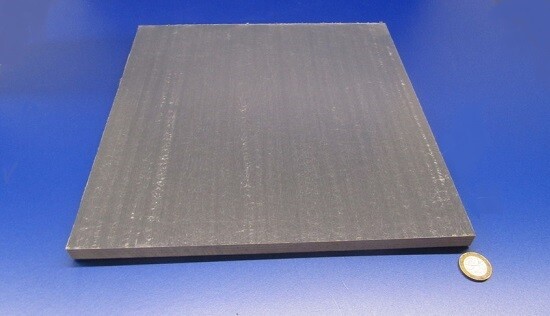 Fiberglass Sheet, Extren .500" (1/2") Thick x 12" x 12" Grey | eBay